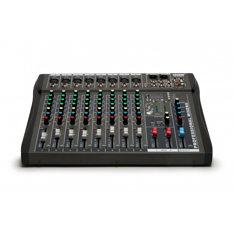 Аналоговый микшерный пульт CRCBOX MR-80S MP3: цена, характеристики, купить в Москве и Санкт ...